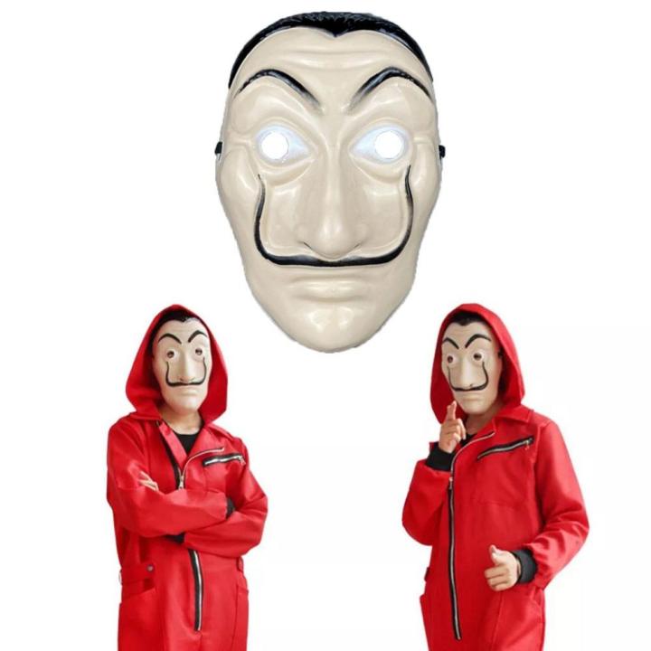 HJKF แฟชั่น 1 ชิ้น ของขวัญ อุปกรณ์เสริมคอสเพลย์ DIY ฮาโลวีน ชุดปล้นเงิน ...