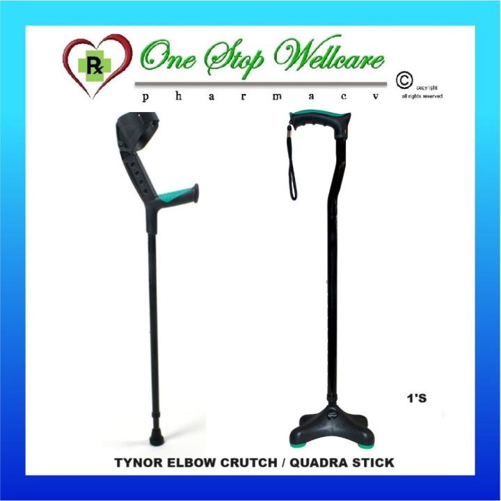 TYNOR ELBOW CRUTCH / QUADRA STICK 1'S | Lazada