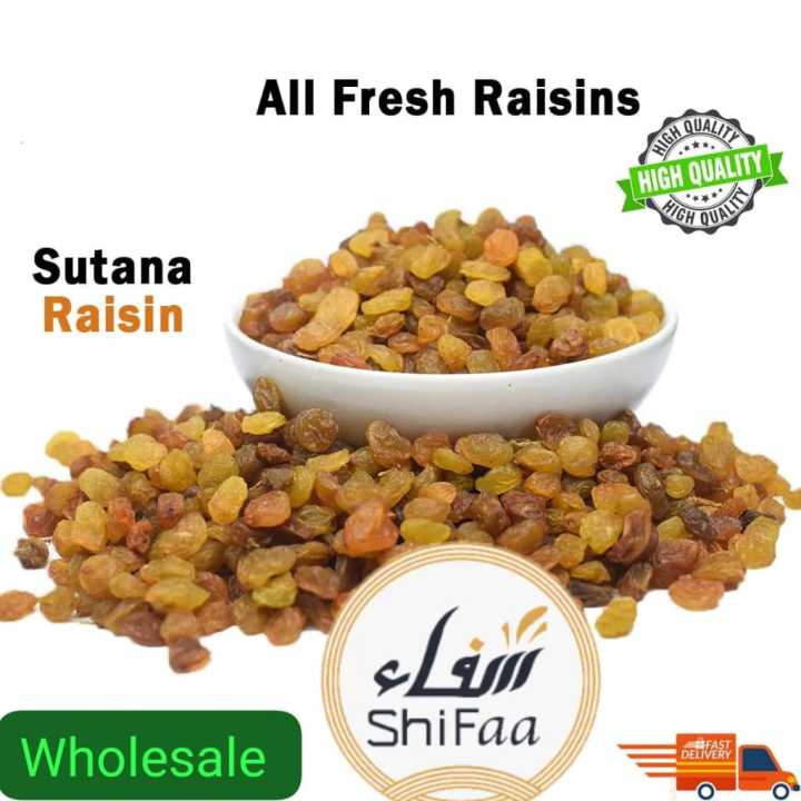 SULTANA RAISIN | SULTANA KISMIS SEEDLESS 250g/500g/1Kg | Lazada