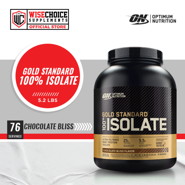Optimum Nutrition Gold Standard 100% whey Protein Isolate 5.2 lbs | Lazada PH