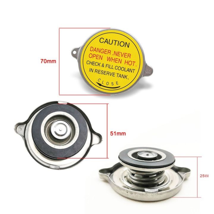 70mm（ L）Radiator Caps Truck Cooling System Water Inlet 0.5/0.9/1.1Bar ...