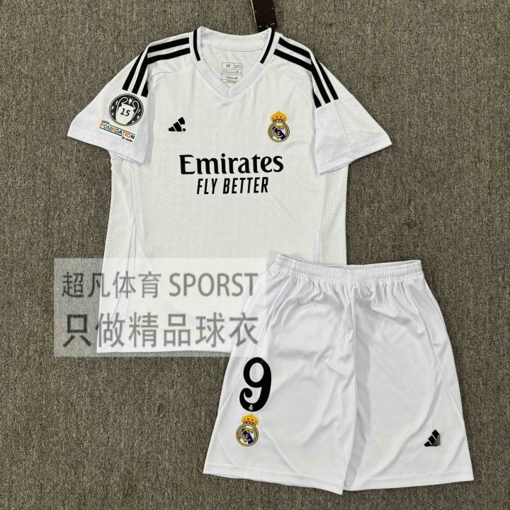 2025 2425 Real Madrid Jersey Home Number 9 Mbappe Number 5 Bellingham ...