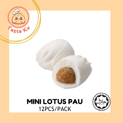 TASTEKU Mini Lotus Pau 12 PCS | Lazada