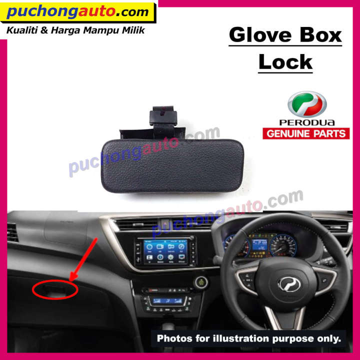 Glove Box Lock Dashboard Drawer Laci - Perodua Myvi Eco D20N - Original Perodua | Lazada