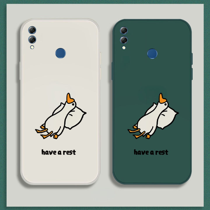 เคสโทรศัพท์ เคส Huawei Y Max Case เคสการ์ตูนน่ารักเป็ดเคสซิลิโคนเหลว ...