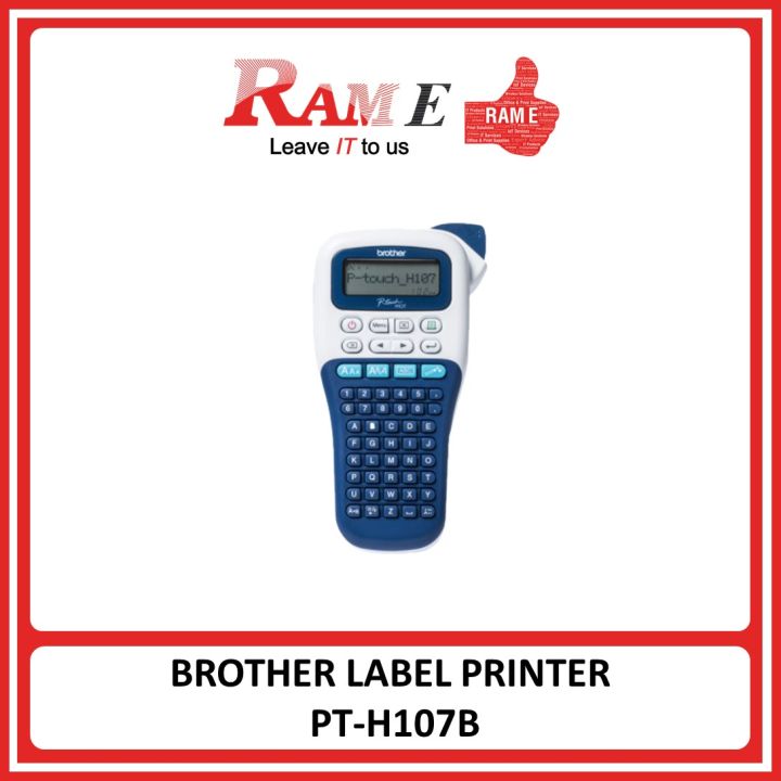 Brother PT-H107B Portable Handheld Label Printer | Lazada Singapore