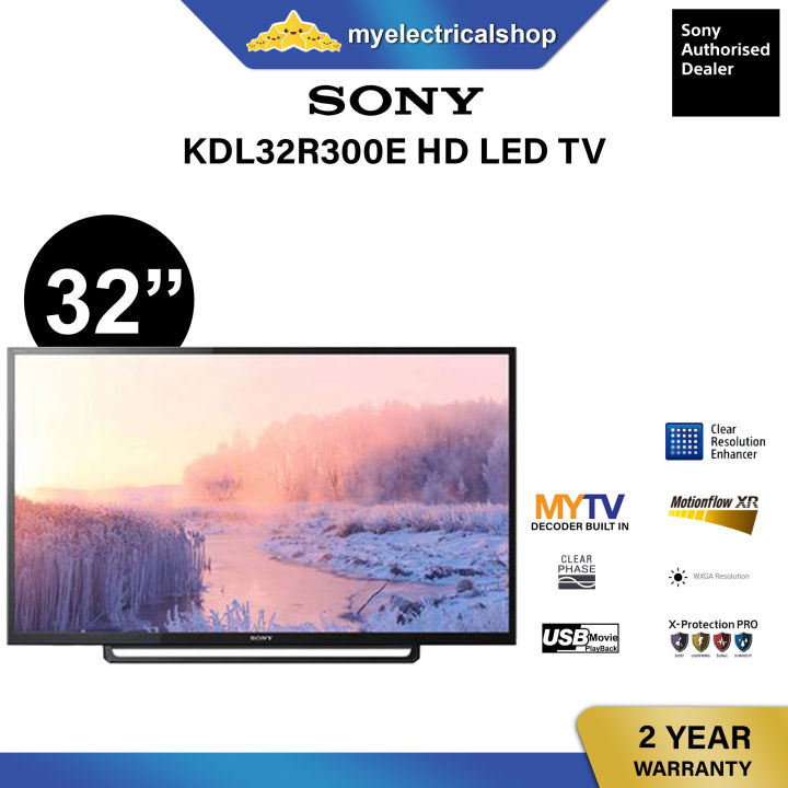 Sony 32 Inch HD LED TV KDL32R300E | Lazada