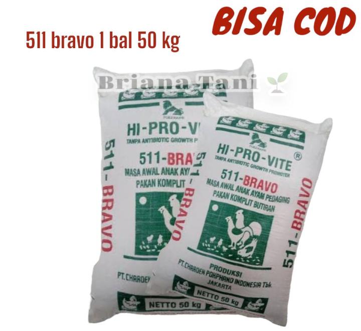 PUR 511 BRAVO 50kg VOER 511 B MAKANAN TERNAK AYAM Hi-Pro-Vite PT ...