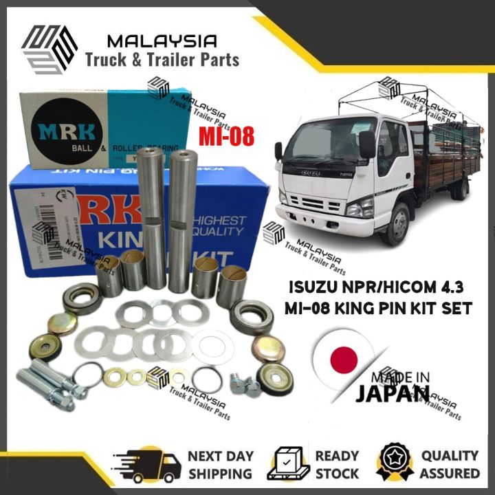 MRK Japan Isuzu NPR Hicom 4.3 MI-08 King Pin Kit Set | Lazada