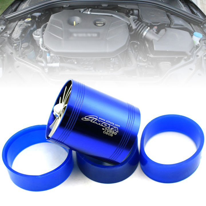 Simota Car Air Intake Turbine Refit Turbo Gas Fuel Oil Saver Fan Turbo ...