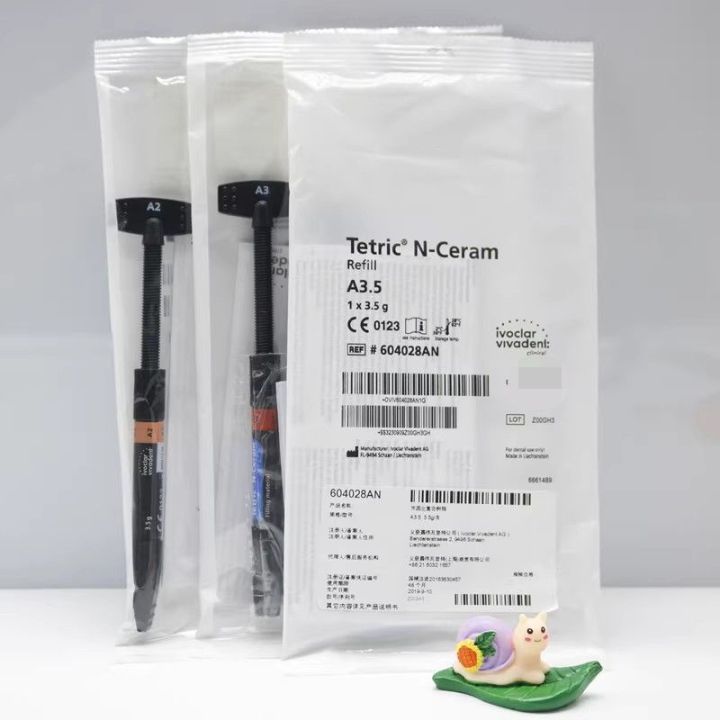 ivoclar vivadent Tetric-N Ceram light curing composite resin dental ...
