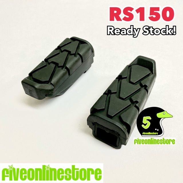 Front FootRest Rubber RS150 RS150R v1 / v2 RSX150 RSX MURAH Foot Rest ...