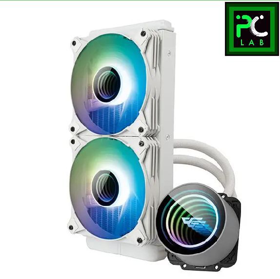 DarkFlash DX-240 V2.6 Twister ARGB AIO- White | Lazada PH