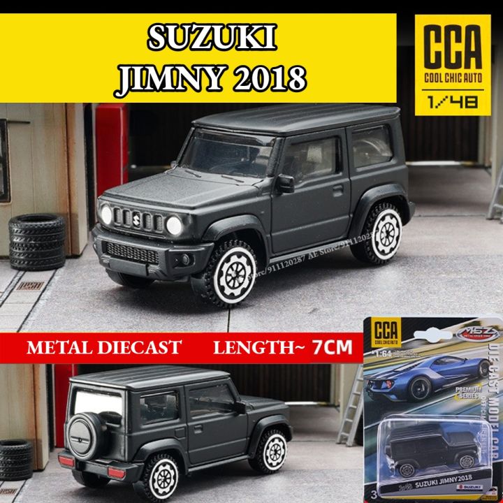 Scale 1/64 Metal Mini Car Model, SUZUKI JIMNY 2018 BLACK Replica ...