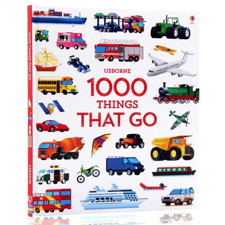 Usborne 1000 vehicles 1000 things that go | Lazada PH