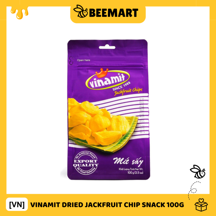 Beemart Vinamit Dried Jackfruit Chip Snack 100g | Lazada PH