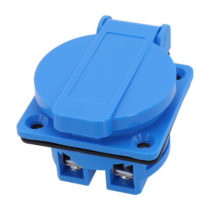 Copper Wiring Industrial Generator Socket Waterproof Rated at 220V 16A ...