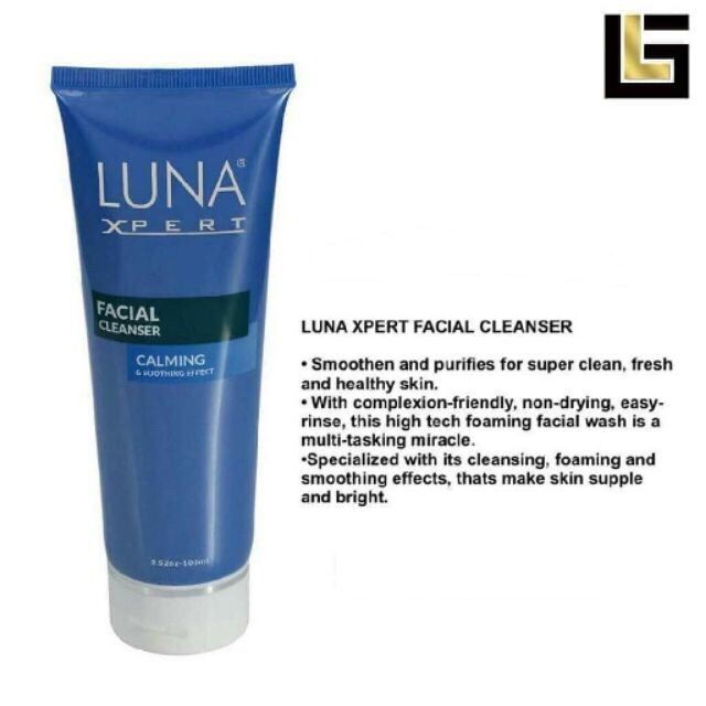 LUNA EXPERT FACIAL CLEANSER 100 ML foaming and smoothing | Lazada