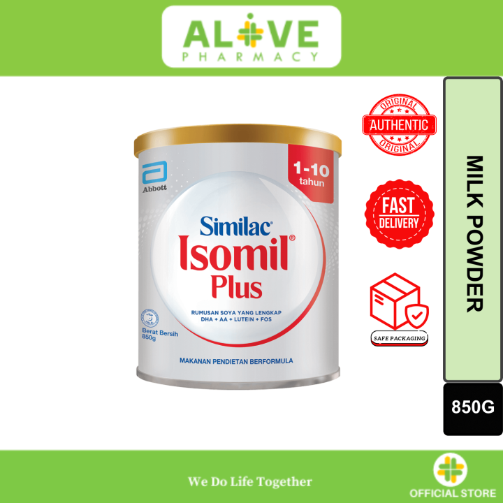 SIMILAC ISOMIL PLUS SOYA 850G | Lazada