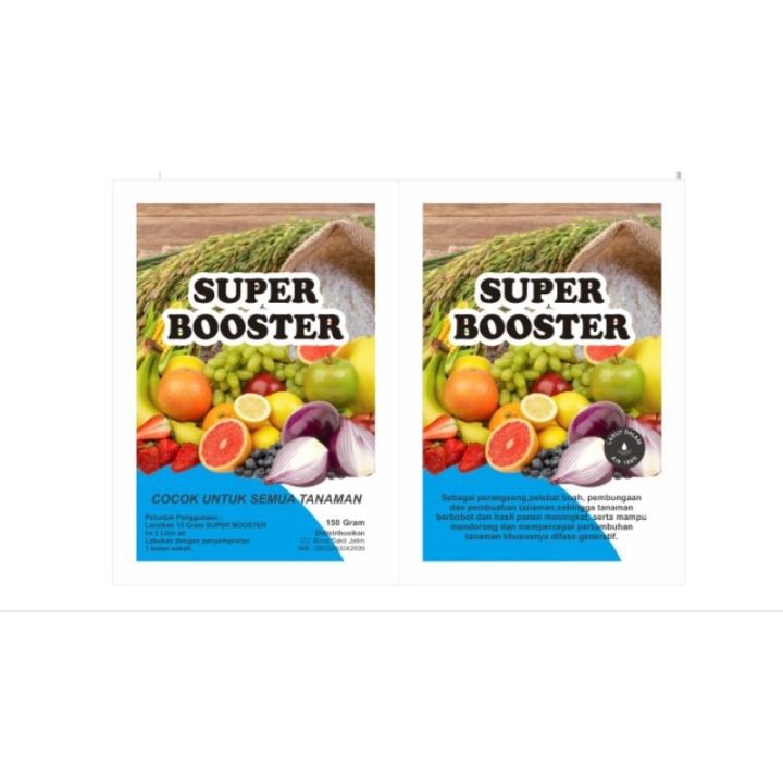 SUPER BOOSTER ORIGINAL 100% + HORMON PEMULIH SAKIT | Lazada Indonesia