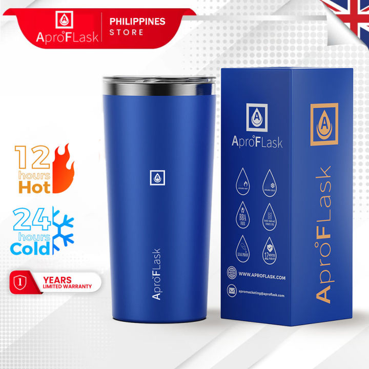Apro°Flask 20oz Insulated Cup Tumbler Thermos Coffee Mug Stainless ...