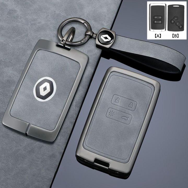 Zinc Alloy Key Fob Cover Remote Key Case For Renault Koleos Kadjar ...