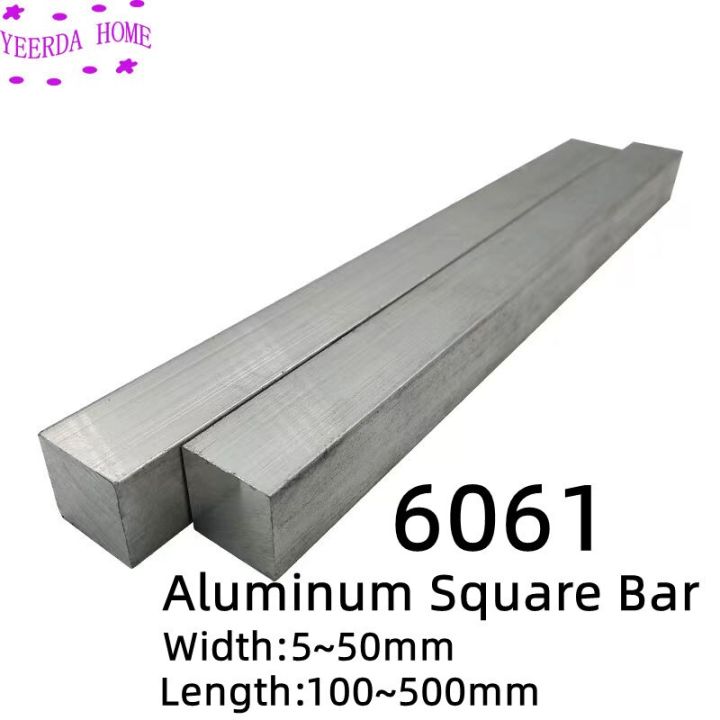 Aluminum Square Flat Bar Plate CNC Block Machining Metal 6061 T6 Solid ...