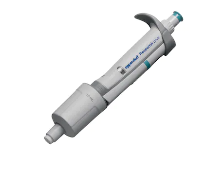 Eppendorf Micropipette Research® plus G, 1-channel, variable, 1 – 10 mL ...