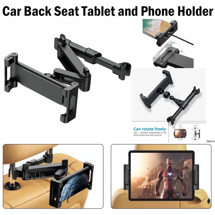 Toyota Innova Zenix Car Backseat Tablet and Phone Holder IPAD Holder ...