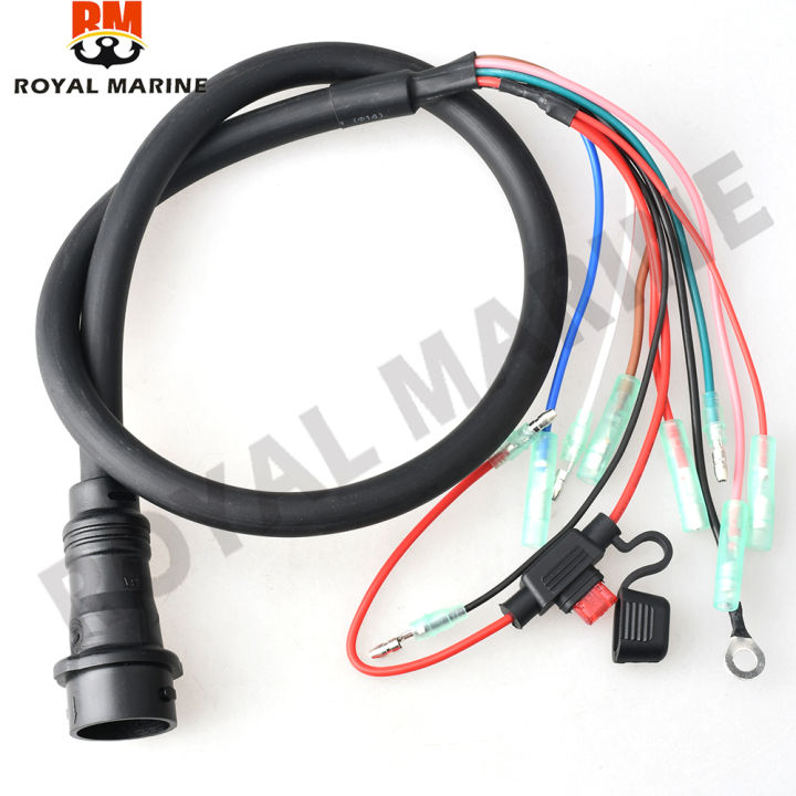 689-82590-11-00ชิ้นส่วนชุดสายไฟ (7Pin) สำหรับมอเตอร์ติดท้ายเรือยามาฮ่า2T 25HP 20HP 30HP 689 ...