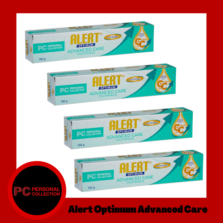 Original Personal Collection Alert Optimum Advanced Care Toothpaste Buy ...