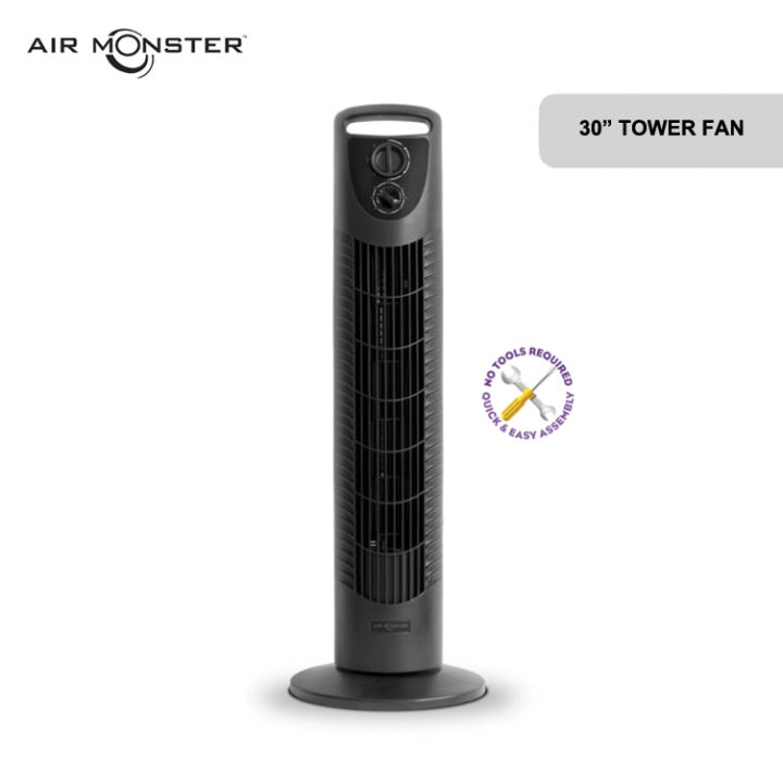 Air Monster 3 Speed Tower Fan 30" | Lazada PH