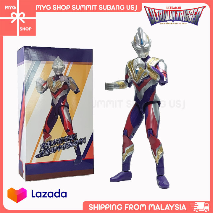 Ultraman Trigger 17cm SHF Ultra Act Action Figure 15 Moveable Joint ...