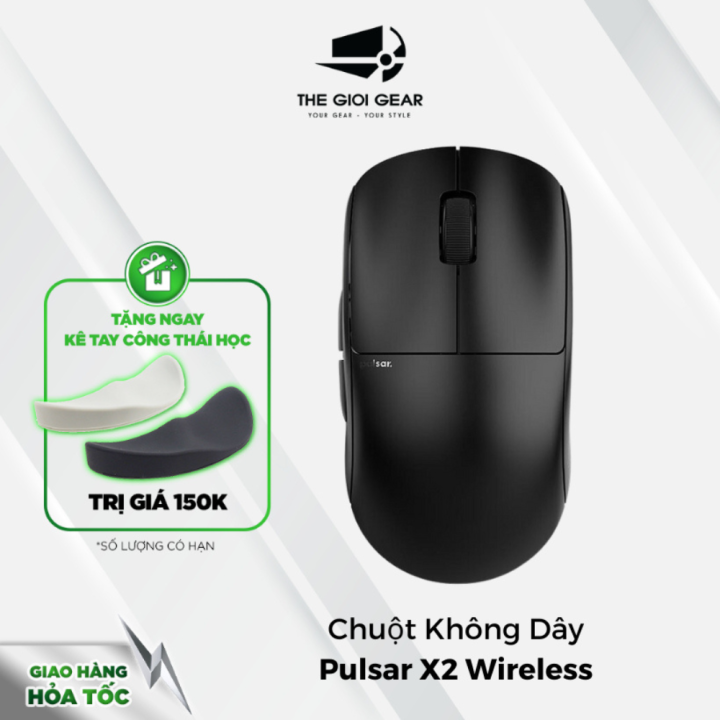 [Mua 1 tặng 1]Chuột Không Dây Chuyên Game - Pulsar X2 Wireless | Pulsar ...