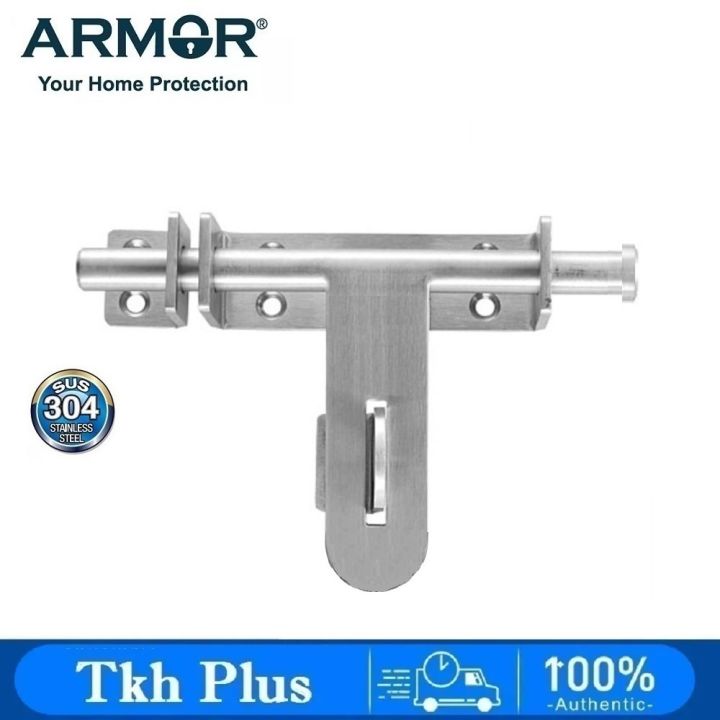ARMOR ADB-SS1 100MM / ADB-SS2 170MM 304 Stainless Steel Door Bolt | Lazada