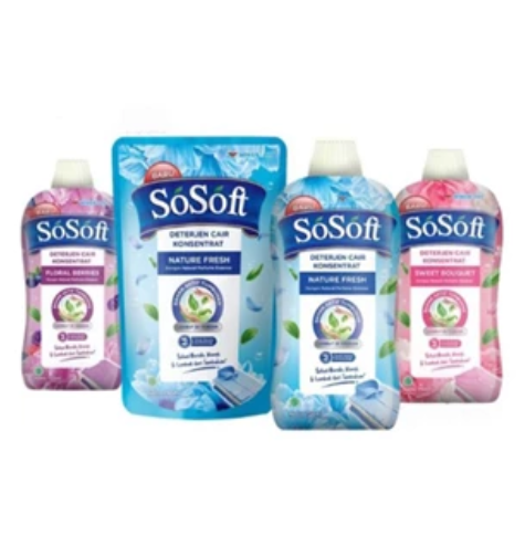 So Soft detergent cair Konsentrat 700ml | Lazada Indonesia