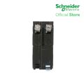 Schneider QOB UL 2-Pole 15A Bolt-On Miniature Circuit Breaker 120/240V ...