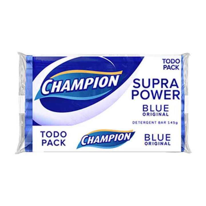 Champion Detergent Bar Blue Original 130g | Lazada PH