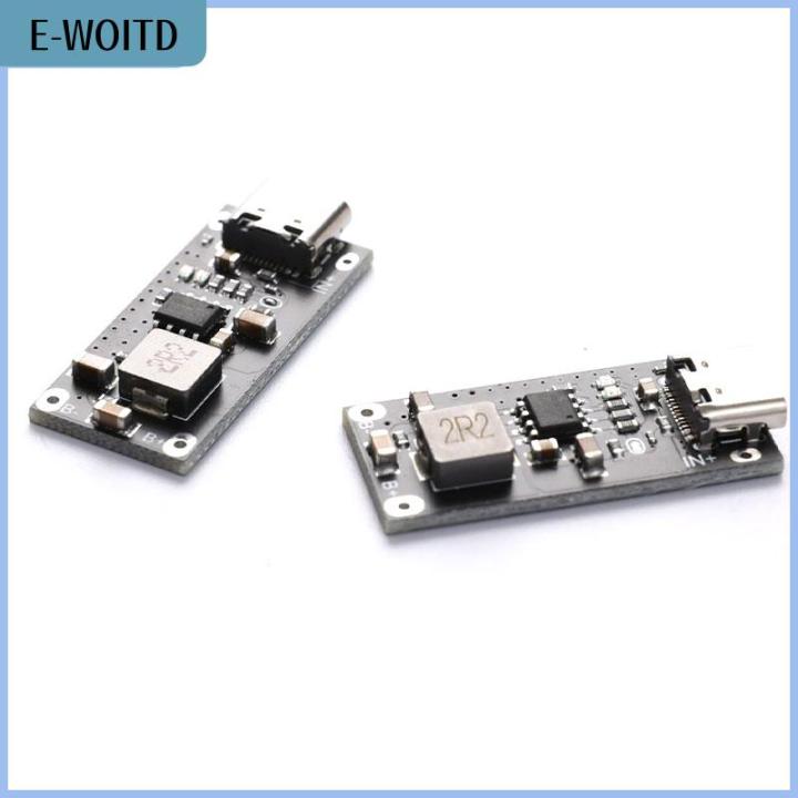 【E-WOITD】 Type-C USB 5V 3A 3.7V 18650 Lithium Li-ion Battery Charging Board Charger Module ...