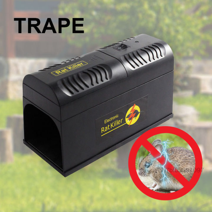 Electronic Mouse Trap Control Rat Killer Safe Pest Mice Electric Rodent ...