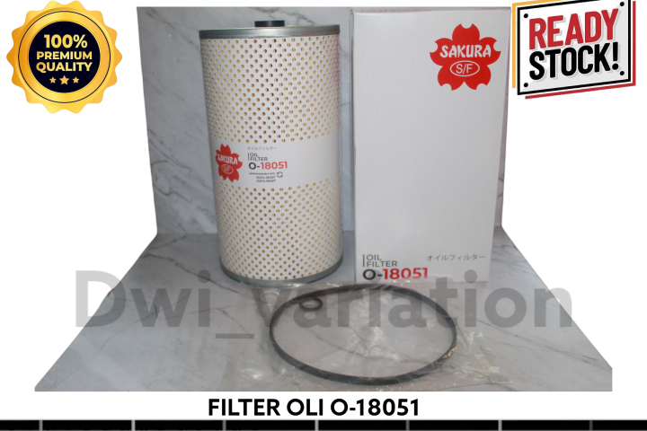 FILTER OLI NISSAN UD TRUK O-18051 ORIGINAL PRODUK SAKURA / OIL FILTER ...