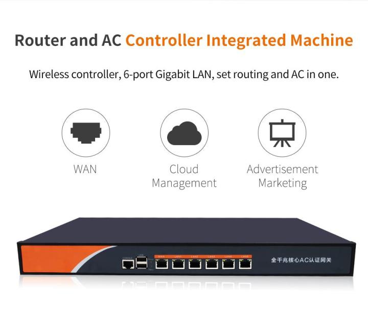 【Comfast】 CF-AC300 6 Port Gigabit AC Router Wifi Core Gateway ... 【Comfast】 CF-AC300 6 Port Gigabit AC Router Wifi Core Gateway ...