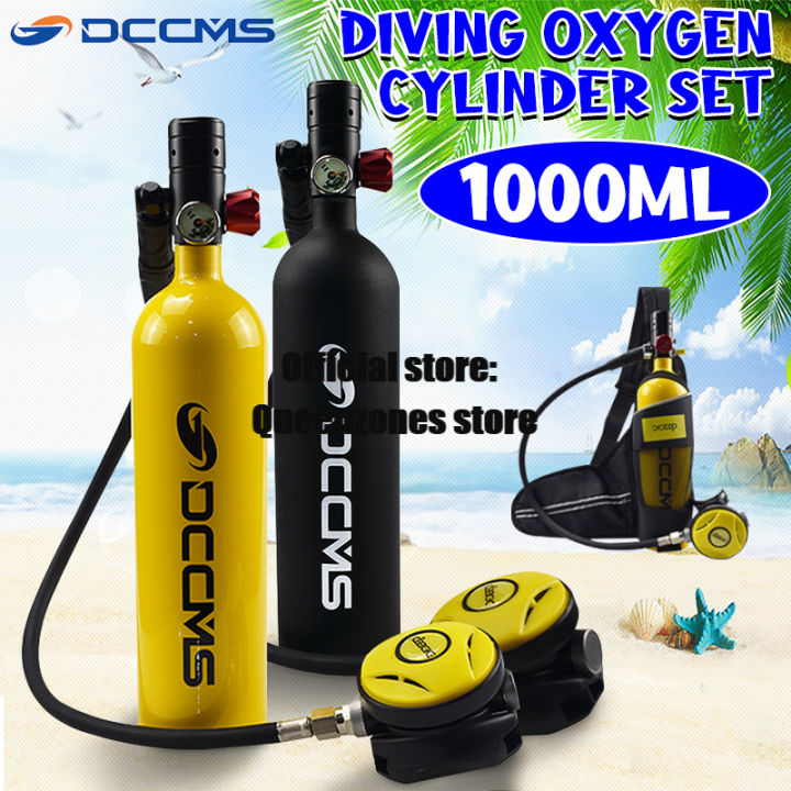 1L 3000psi Scuba Diving Tank Set Mini Scuba Tank Dive Respirator Scuba ...