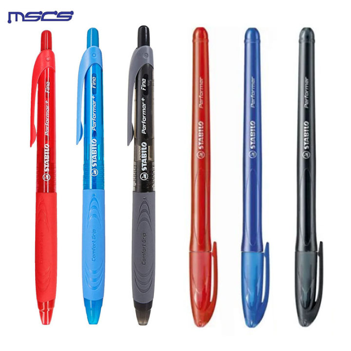 STABILO Performer + Retractable Ball Point Pen 328 Fine | Lazada Singapore