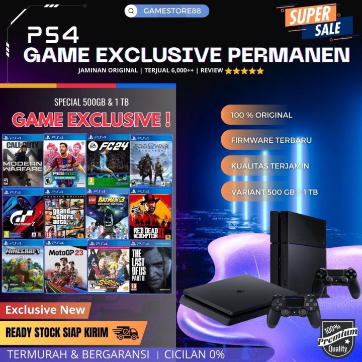 PS4 PAKET GAME EXCLUSIVE PERMANEN | Lazada Indonesia