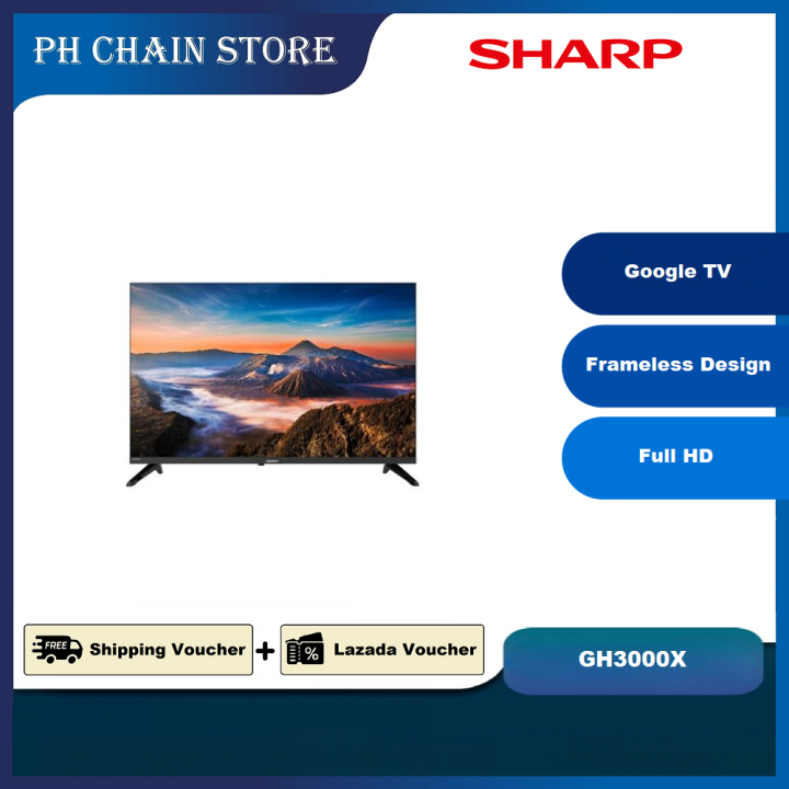SHARP AQUOS 32" - 43" Full HD Google TV | 2T-C32GH3000X 2T-C43GH3000X ...