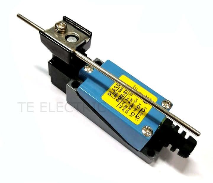 PLASMA PME 8107 LIMIT SWITCH / MICRO SWITCH WITH ROD LEVER 5A 250VAC ...