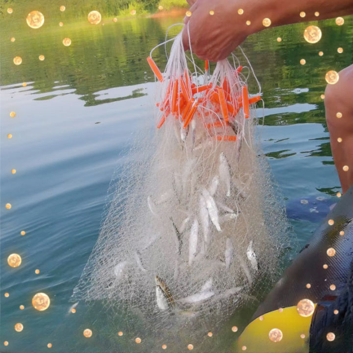 Fish Net for Fishing Fishing Net 100 Meters 100 Mesh Floating Ready to ...