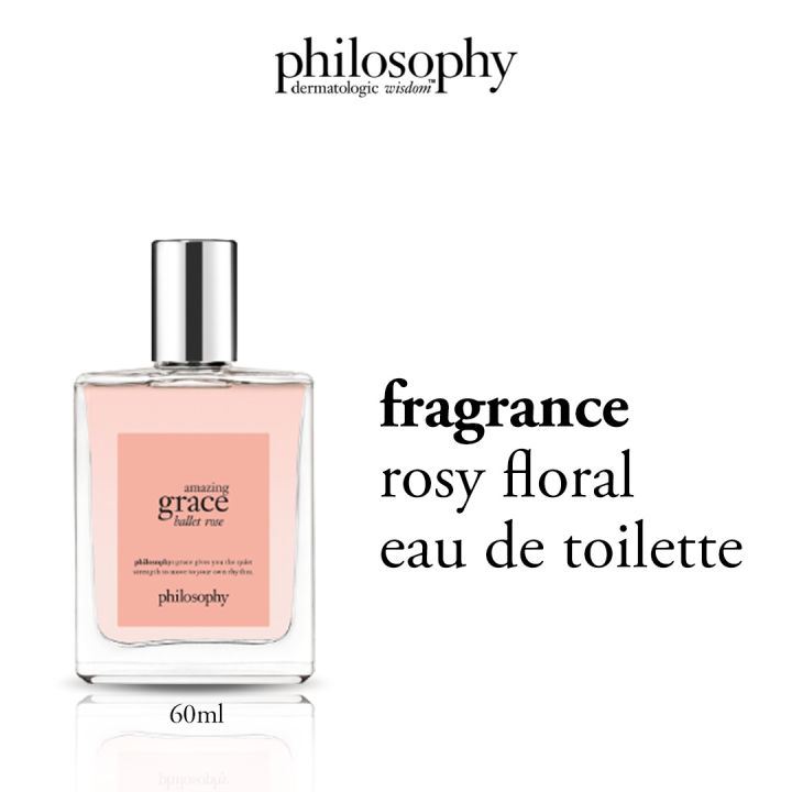 philosophy amazing grace ballet rose eau de toilette 60ml - perfume ...
