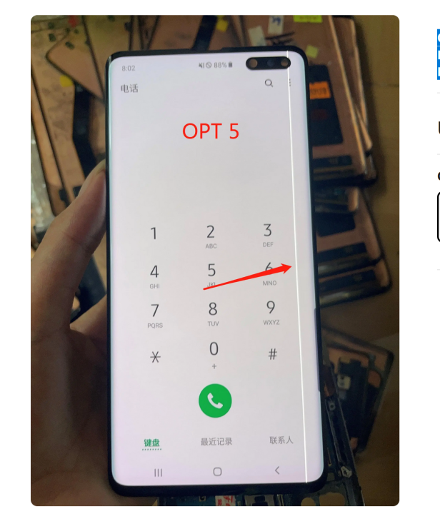 Original Defect Dot Line LCD For Samsung Galaxy S10 5G LCD Display,For ...